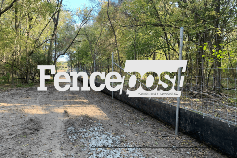 Water Gap Fencing Best Practices - AFA Fencepost Magazine